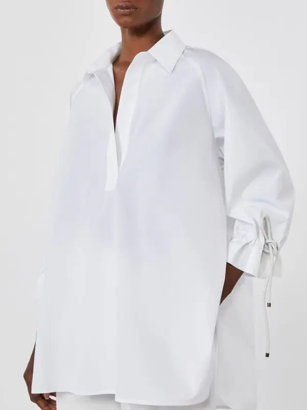 Max Mara Cotton Poplin Blouse