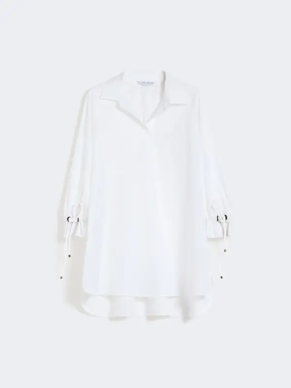Max Mara Cotton Poplin Blouse