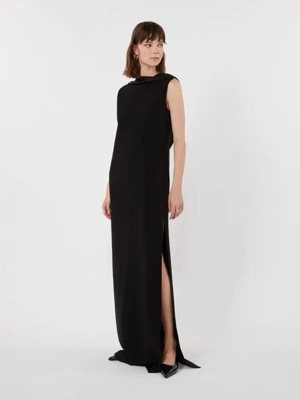 Max Mara Long Lightweight Cady Dress