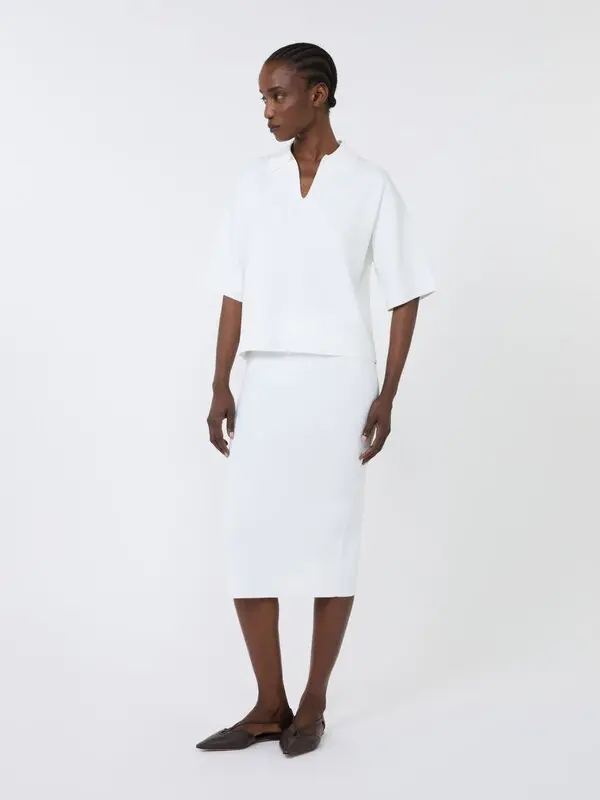 Max Mara Pencil Stretch Viscose Dress