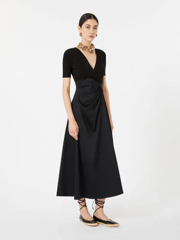 Max Mara Stretch Viscose Jersey Dress