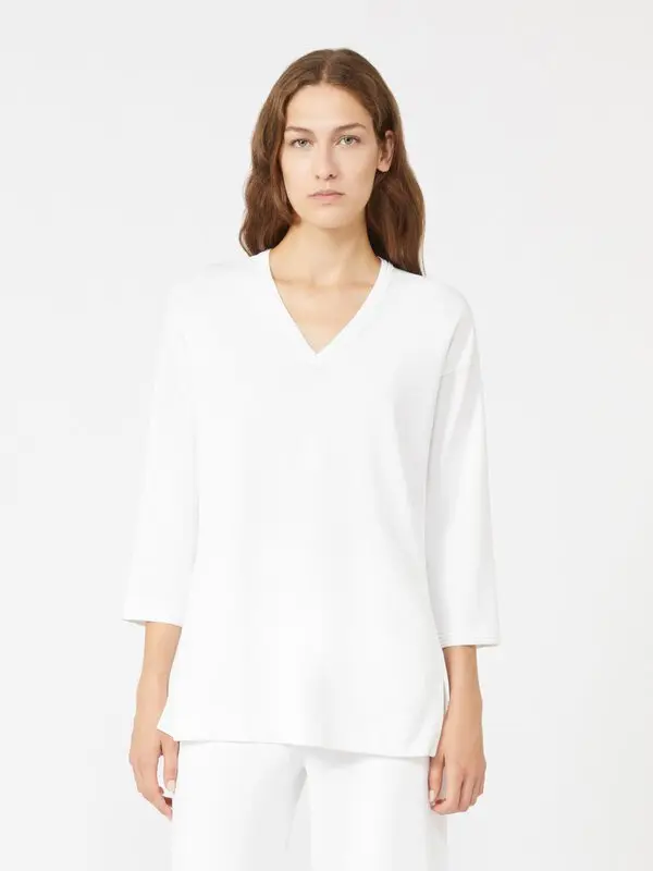 Max Mara Viscose Crêpe Yarn Jumper
