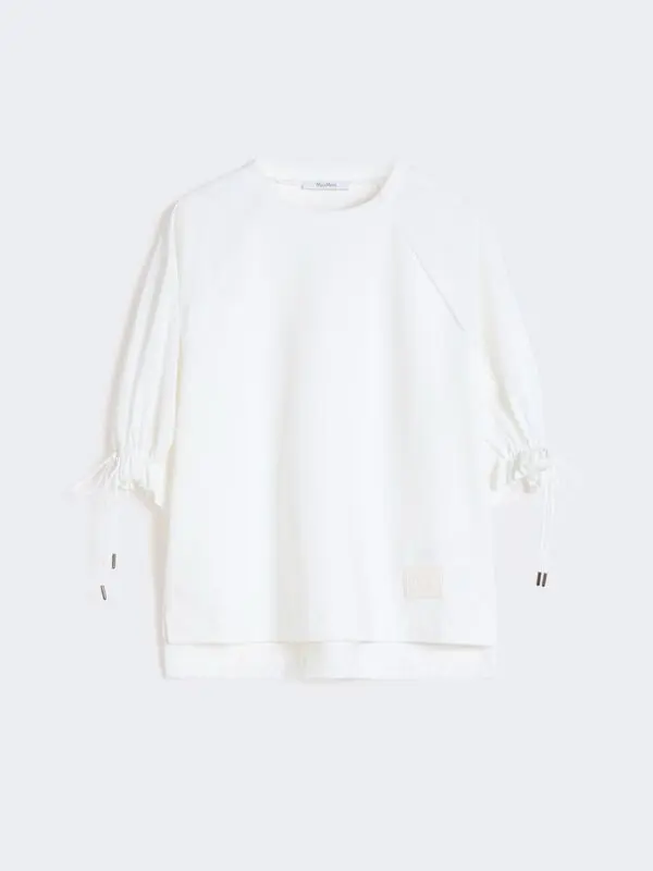 Max Mara Cotton-blend Jersey T-shirt