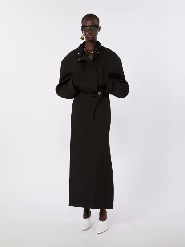 Max Mara Oversized Cotton Bomber Jacket
