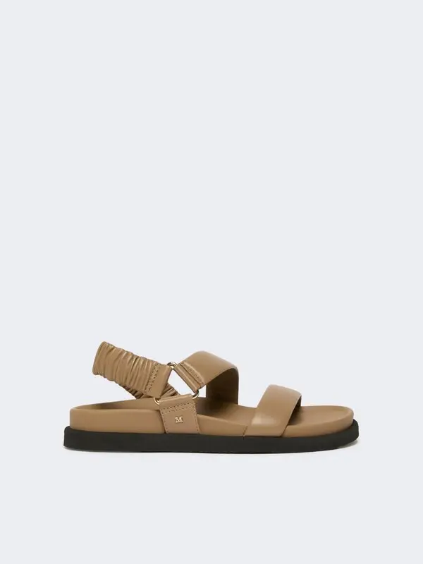 Max Mara Leather Sandals