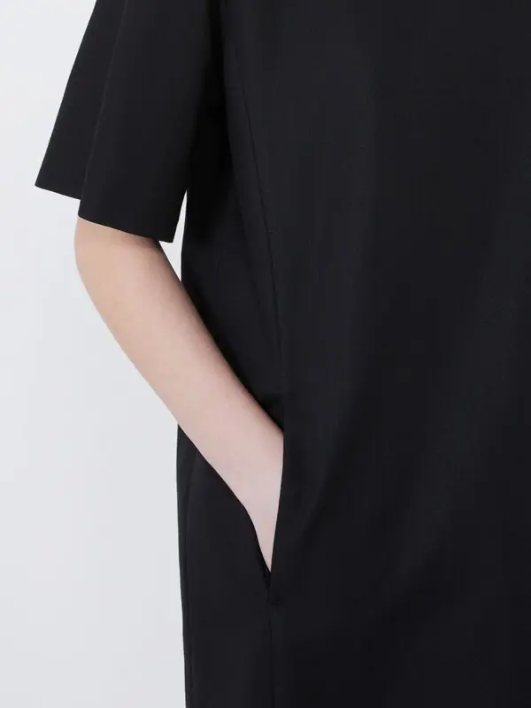 Max Mara Cotton And Linen Canvas Mini Dress
