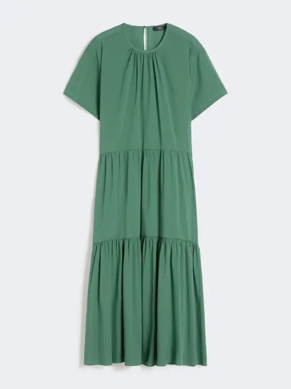 Max Mara Technical Cotton Canvas Dress