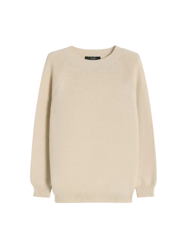 Max Mara Cotton Sweater - Ecru