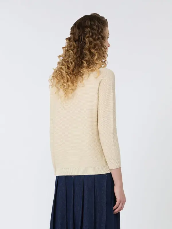 Max Mara Cotton Sweater - Ecru