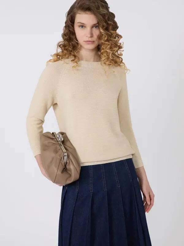 Max Mara Cotton Sweater - Ecru