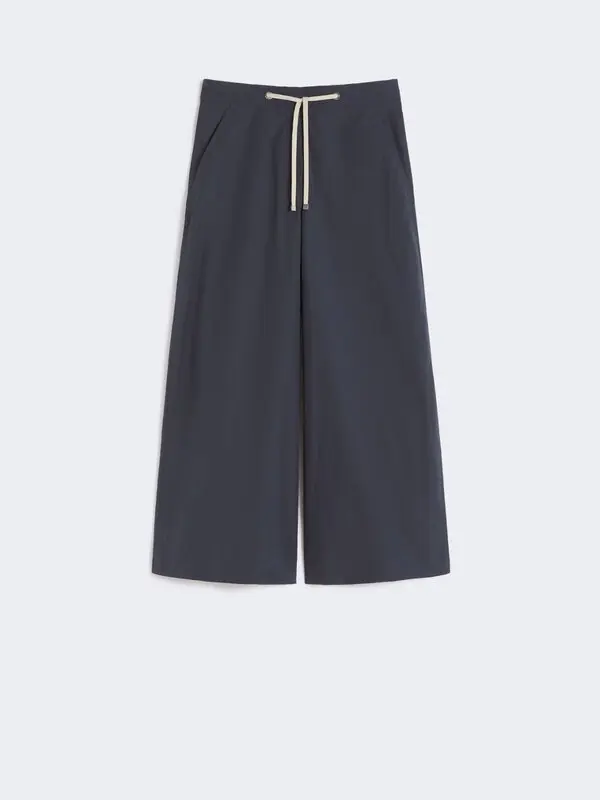 Max Mara Poplin Drawstring Trousers