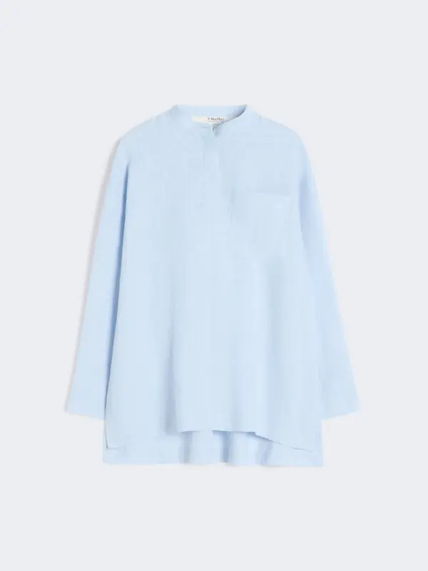 Max Mara Pure Linen Shirt - Light Blue