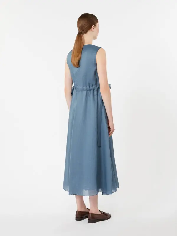 Max Mara Long Ramie Dress
