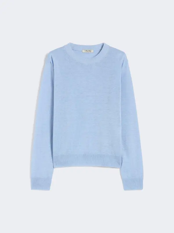 Max Mara Linen Yarn Crew-neck Sweater