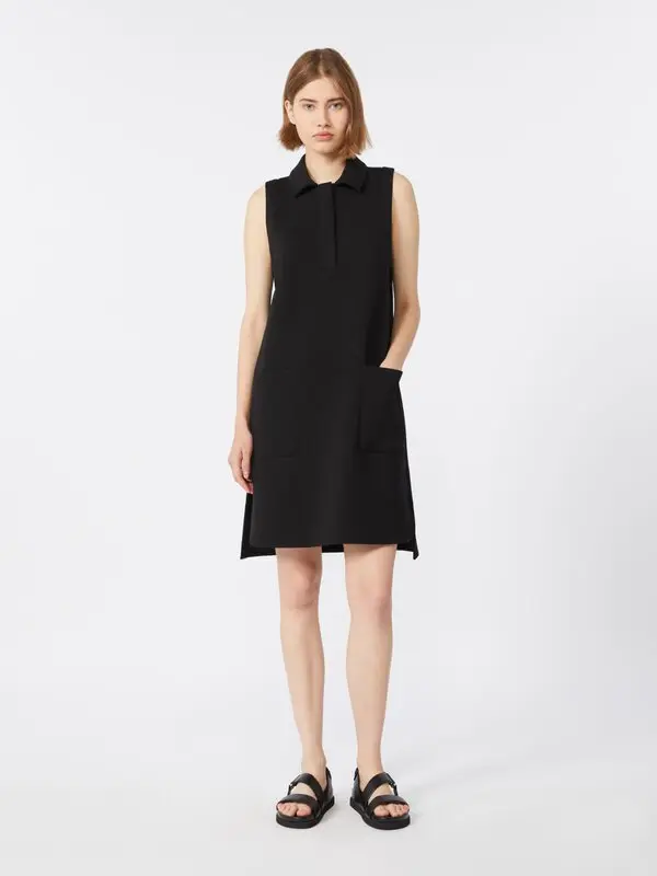 Max Mara Scuba Jersey Polo Dress