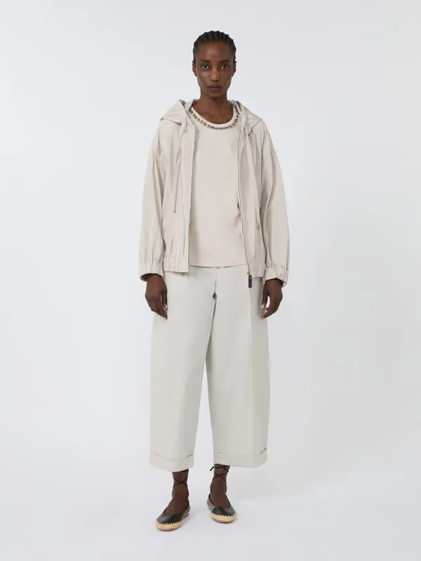 Max Mara Cotton And Modal T-shirt