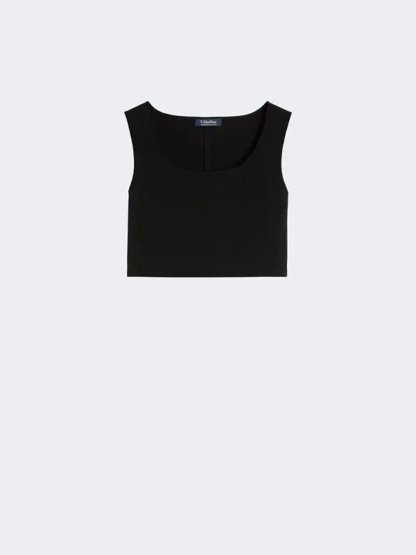 Max Mara Scuba Jersey Top