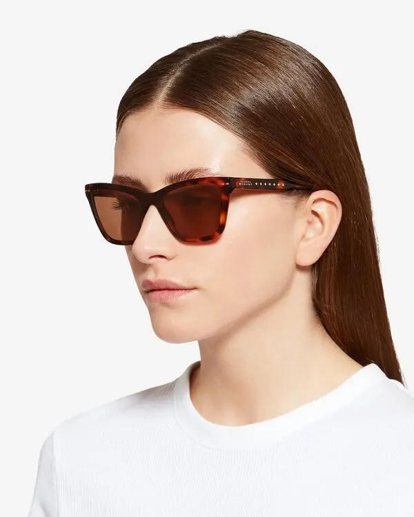 Isabel Marant Leyna Sunglasses - Brown Havana/brown
