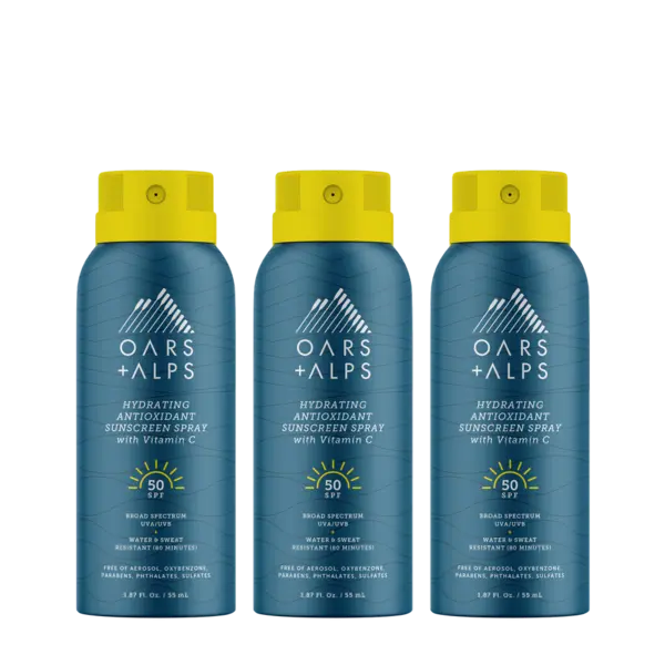OARS + ALPS Spf Travel Spray Trio