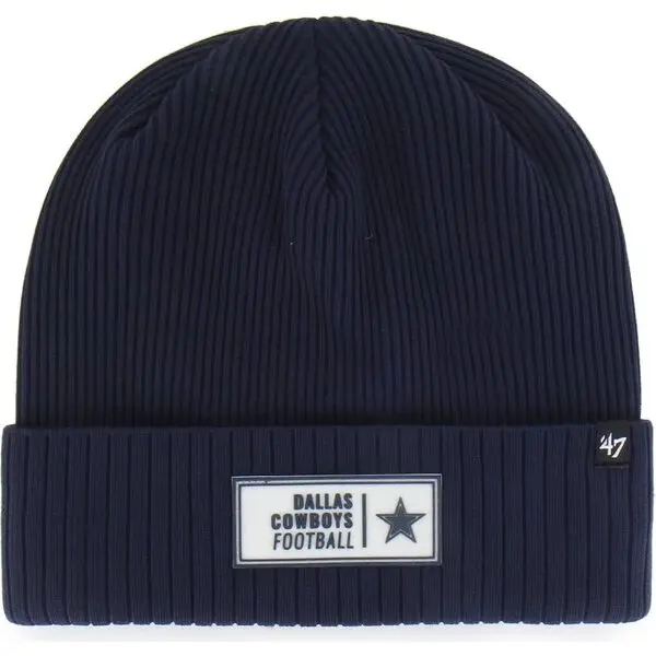 '47 Dallas Cowboys Cypher Cuffed Knit Hat