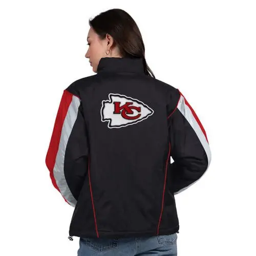 STARTER Kansas City Chiefs Thursday Night Gridiron Half-zip Jacket