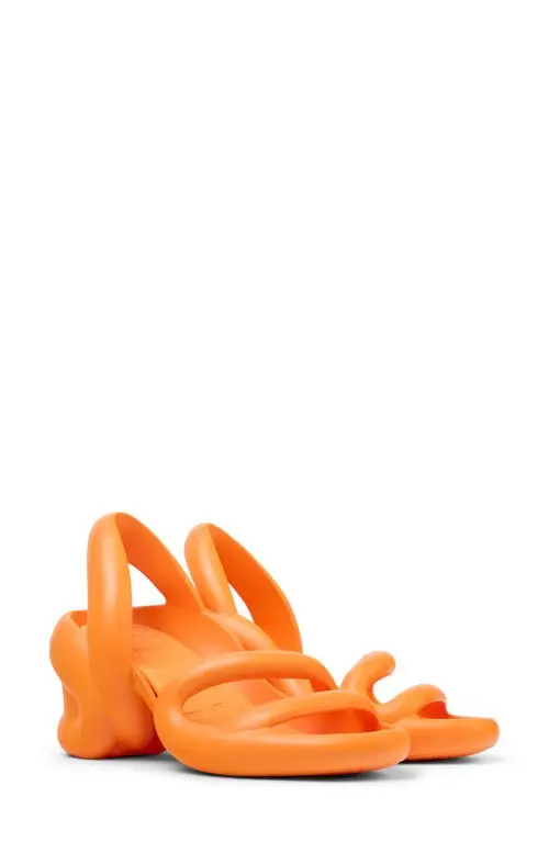 Camper Kobarah Slingback Sandal - Bright Orange