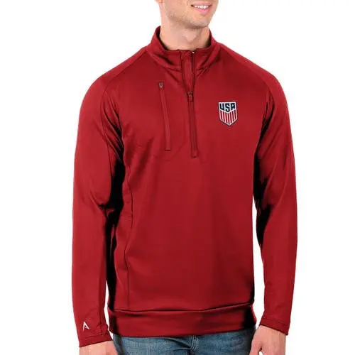 ANTIGUA Usmnt Generation Quarter-zip Top