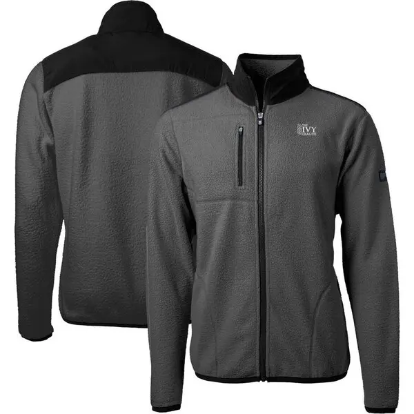 Cutter & Buck Ivy League Cascade Eco Sherpa Fleece Full-zip Jacket - Gray