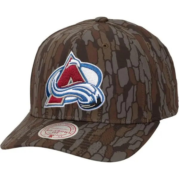 Mitchell & Ness Colorado Avalanche Hidden Pro Crown Adjustable Hat