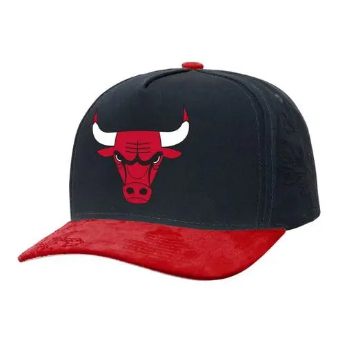 Mitchell & Ness Red Chicago Bulls May Flowers Adjustable Hat