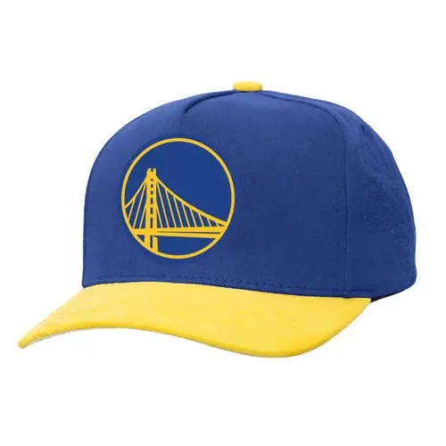 Mitchell & Ness Gold Golden State Warriors May Flowers Adjustable Hat
