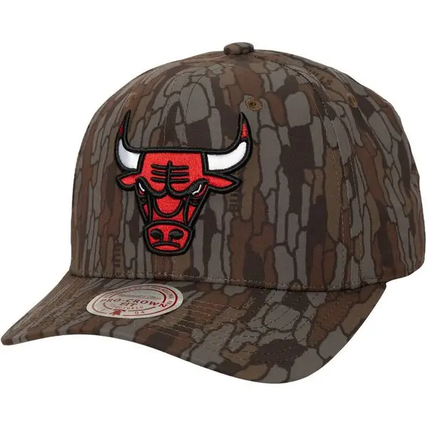 Mitchell & Ness Chicago Bulls Hidden Pro-crown Adjustable Hat