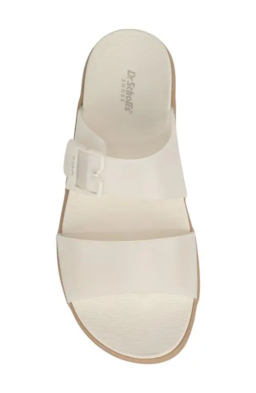 Dr. Scholl'S Double Strap Slide Sandal - Off White