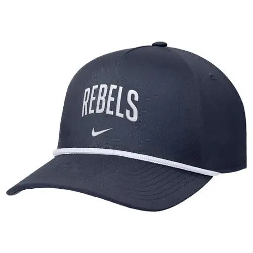 Nike Ole Miss Rebels Rise Adjustable Hat - Navy