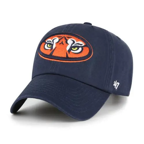 '47 47 Auburn Tigers Embroidered Cotton Baseball Cap - Navy