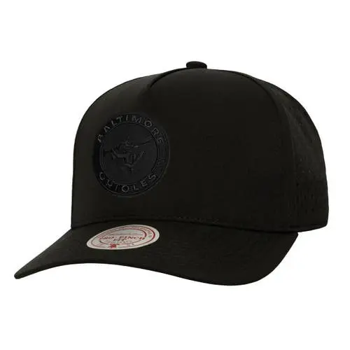 Mitchell & Ness Baltimore Orioles Perfect Icon Pro Pinch Snapback Hat
