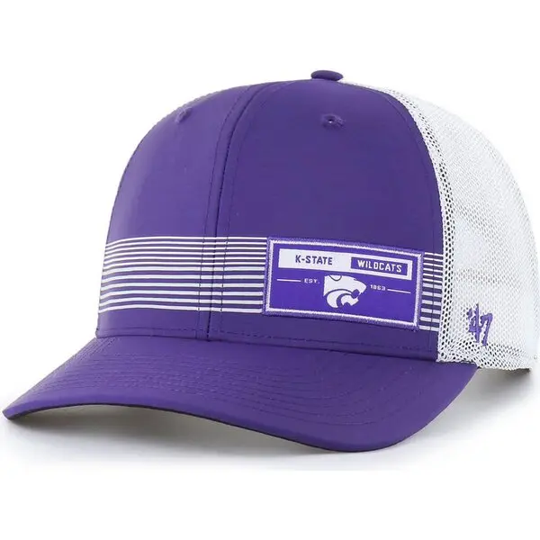 '47 Kansas State Wildcats Rangefinder Brrr Trucker Adjustable Hat