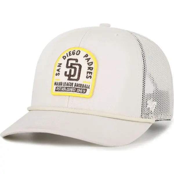 '47 San Diego Padres Gravestone Adjustable Trucker Hat