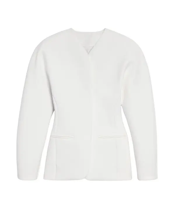 Jacquemus The Ovalo Jacket - White