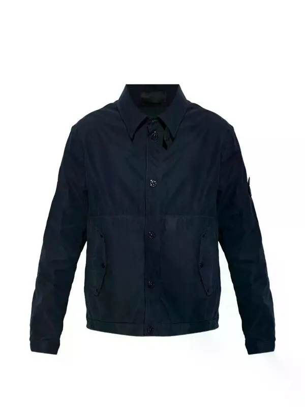 Stone Island Logo Patch Overshirt
