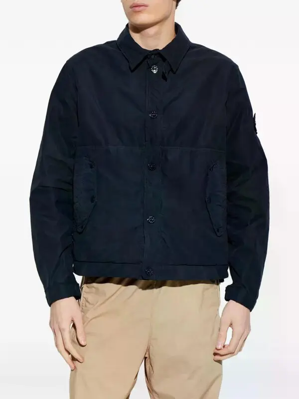 Stone Island Logo Patch Overshirt