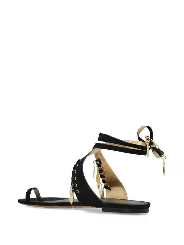 Isabel Marant Étoile Embellished Tie Sandals