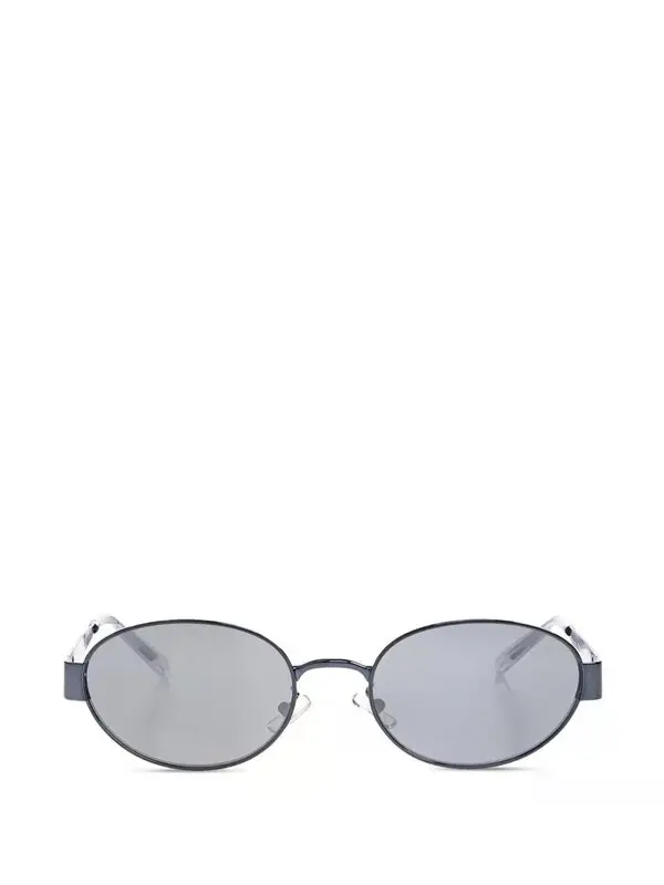 Tory Burch Oval-frame Sunglasses - Grey