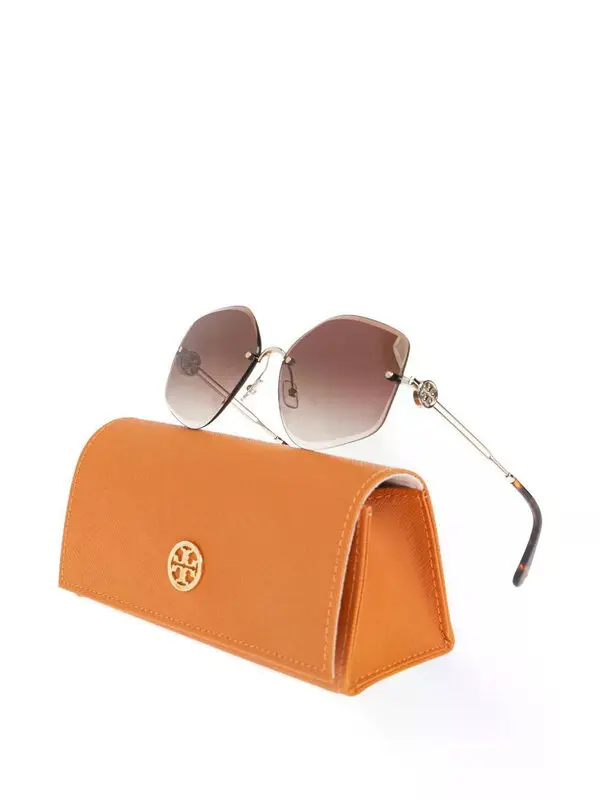 Tory Burch Oversized-frame Sunglasses - Pink