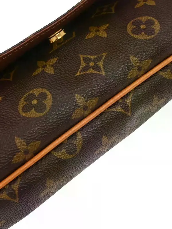 LOUIS VUITTON 2002 Monogram Musette Tango Shoulder Bag - Brown