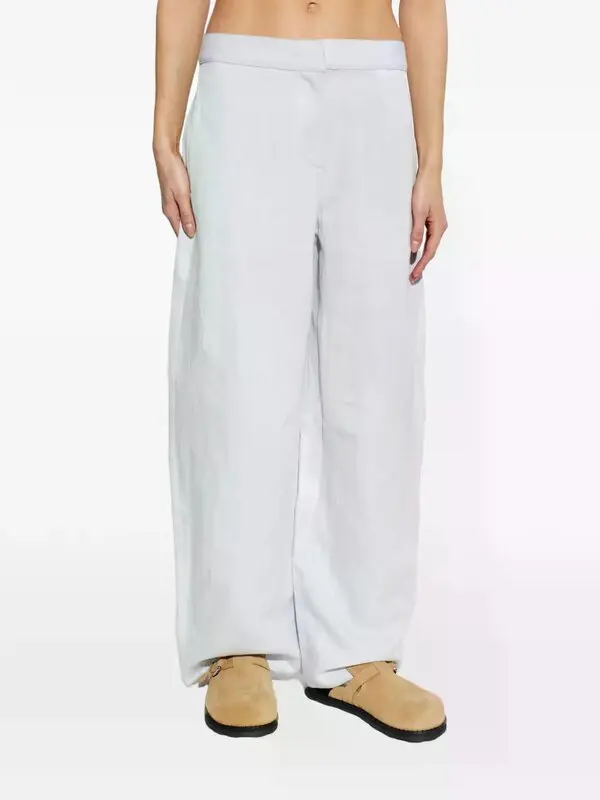 SAMSOE SAMSOE Elasticated-waist Trousers - Grey