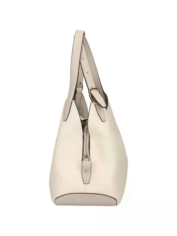 Kate Spade New York Deco Buckle Leather Tote - Neutrals