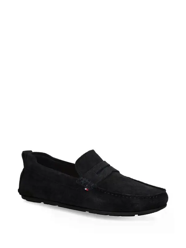 Tommy Hilfiger Suede Penny Loafers