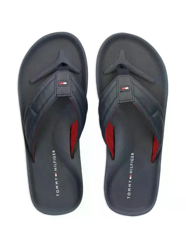 Tommy Hilfiger Padded-strap Slides - Blue