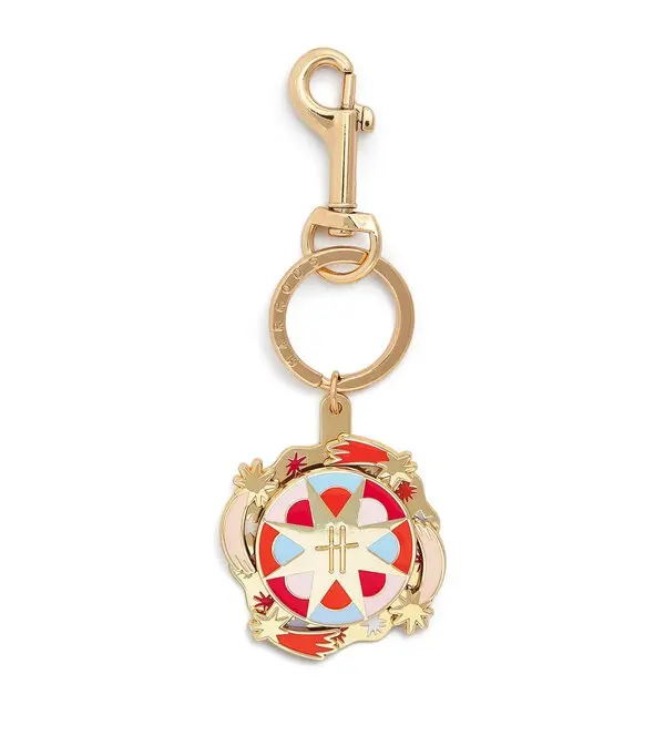 Harrods Spinning Star Keyring